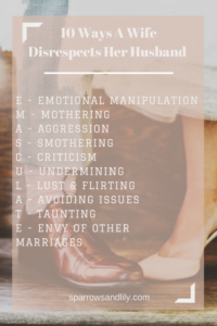 10 Ways a Wife Disrespects Her Husband (Without Even Realizing It)