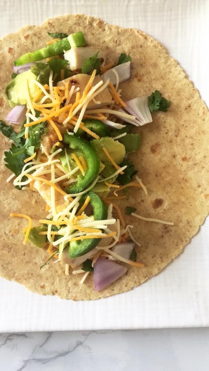 Healthy Chicken Avocado Burritos: An Easy Weeknight Meal - Sparrows + Lily