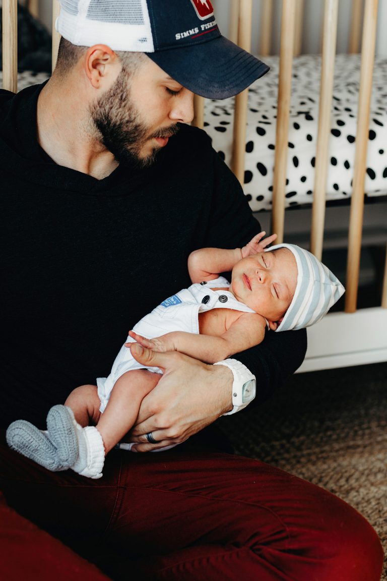 Baby Saxon Finn's Modern Nursery