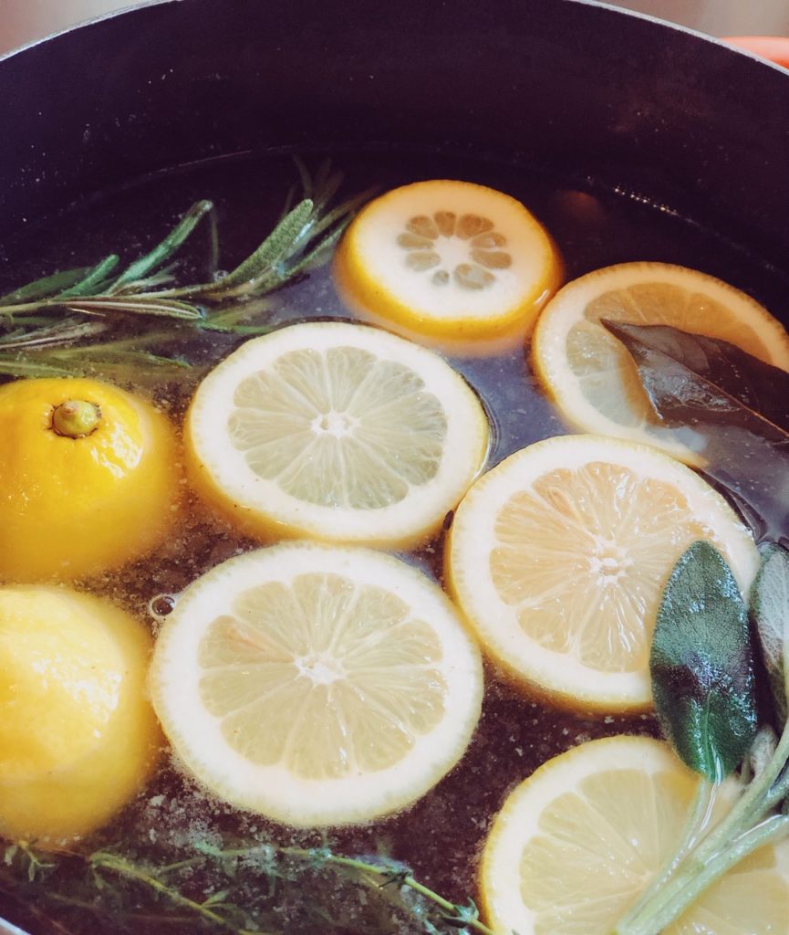 Lemon and Herb Chicken Brine - Sparrows + Lily