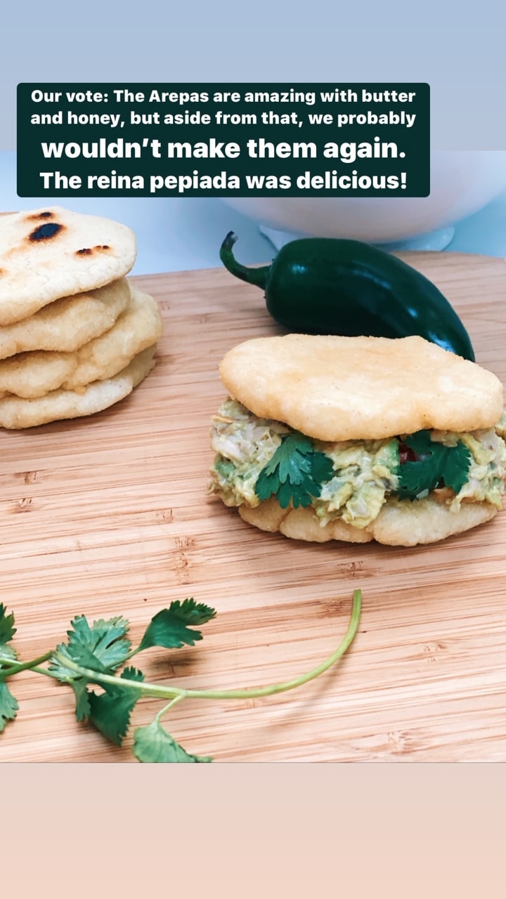 Venezuelan Reina Pepiada Arepas (Chicken and Avocado)