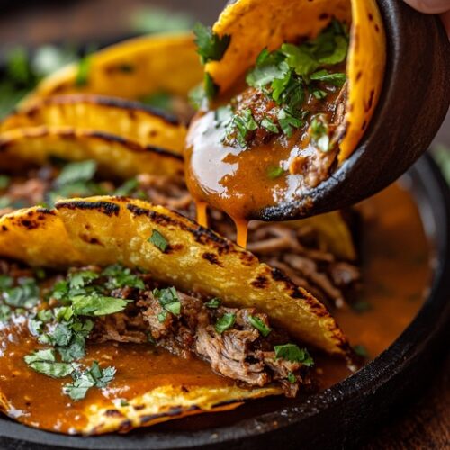 The Best Beef Birria Tacos - Sparrows + Lily